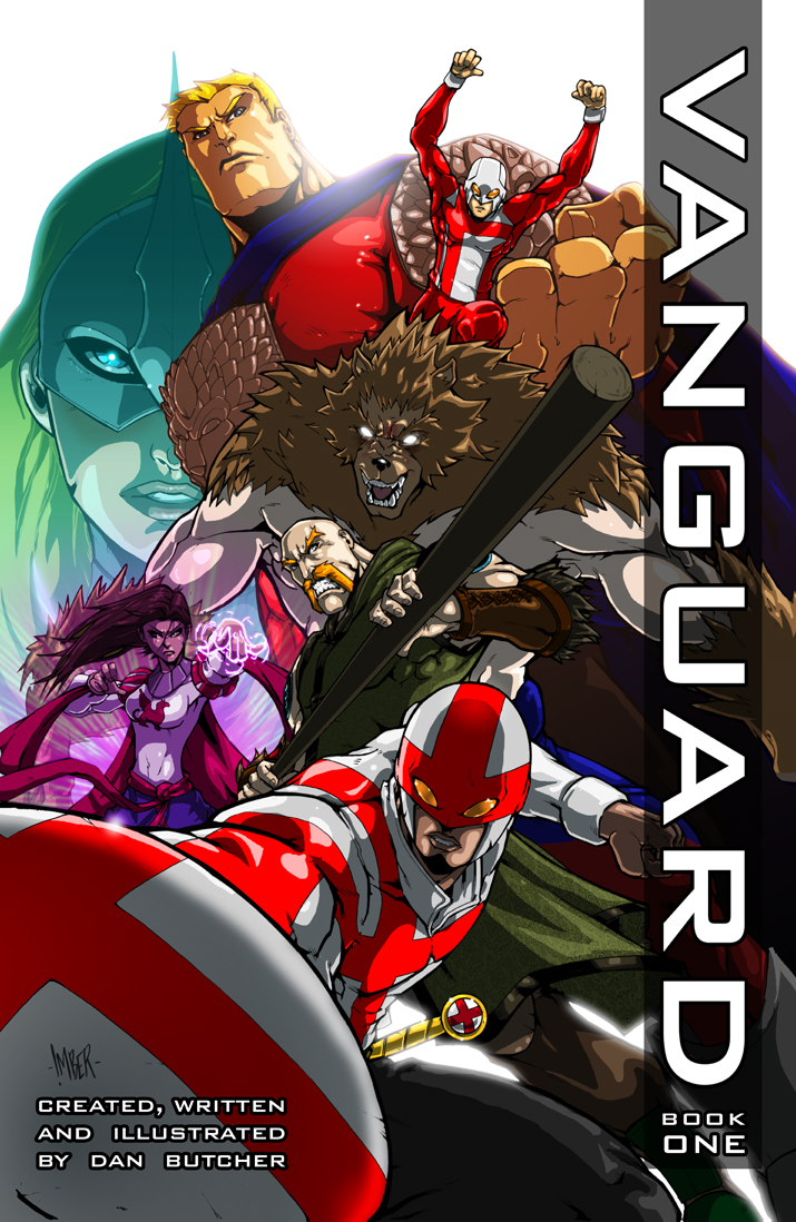 VANGUARD Book One Cover (2nd printing) - Vanguard