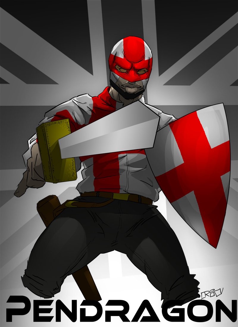 Pendragon Fan-Art by Shane Rivett - Vanguard